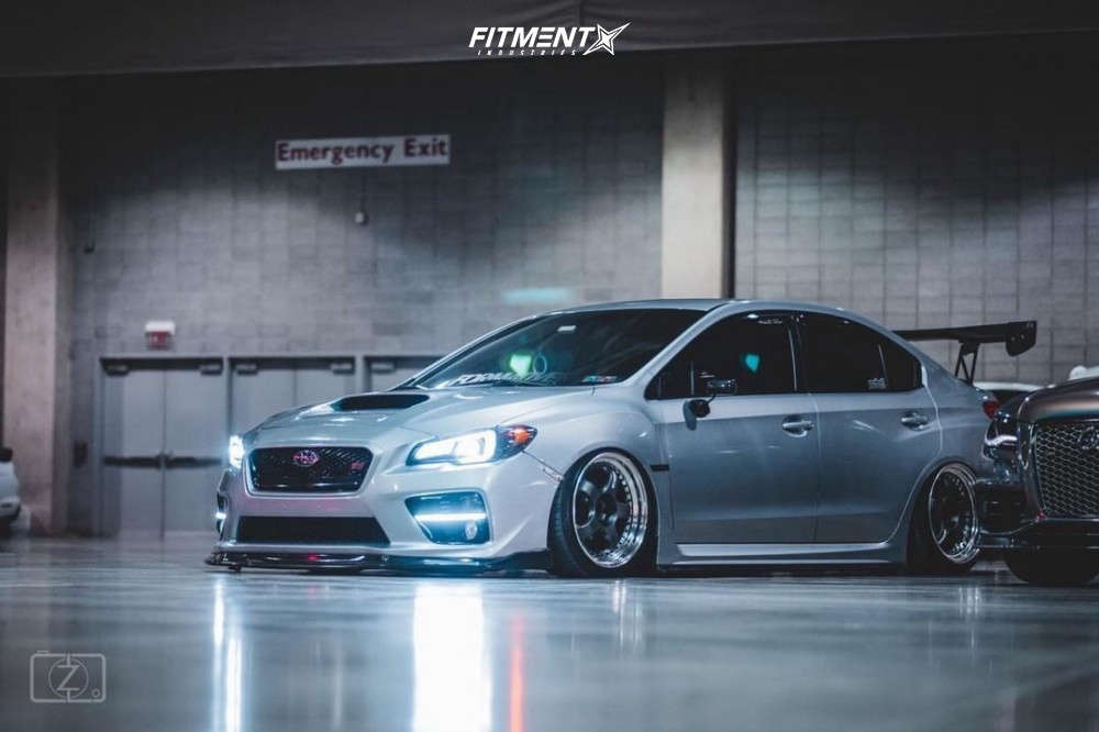 2017 Subaru WRX STI Base with 18x10 Work Meister S1 3p and Hankook ...
