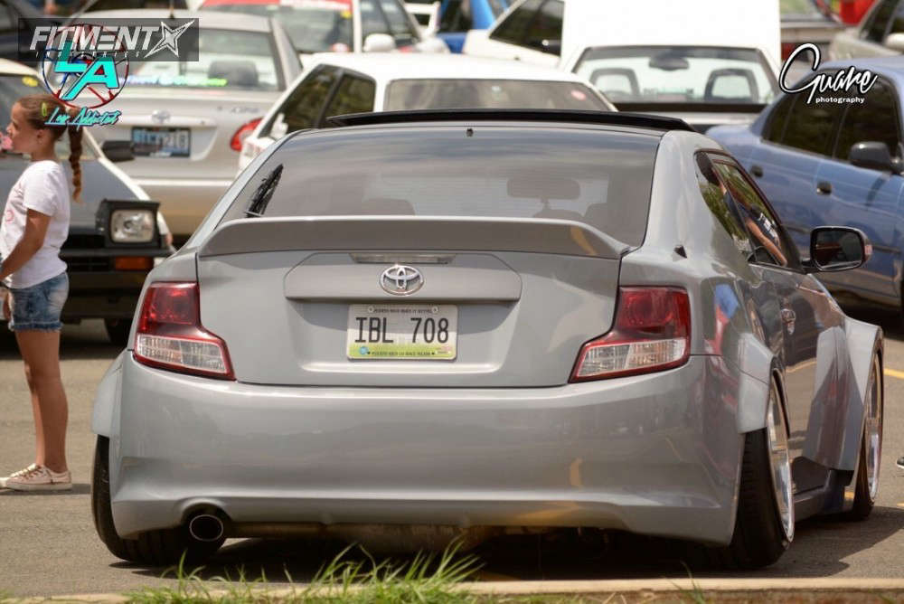 2012 Scion TC Base with 18x12.5 Weds Cerberus Ii and Nexen 245x40 on ...