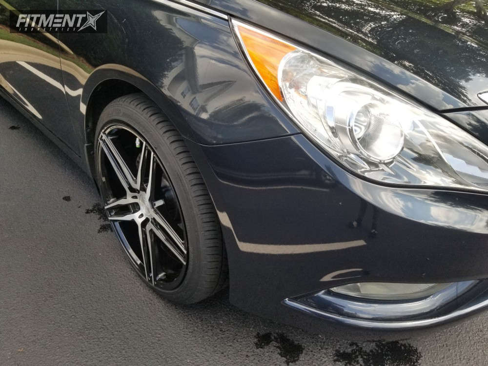 2013 Hyundai Sonata Limited with 19x8.5 Niche Turin and Toyo Tires ...