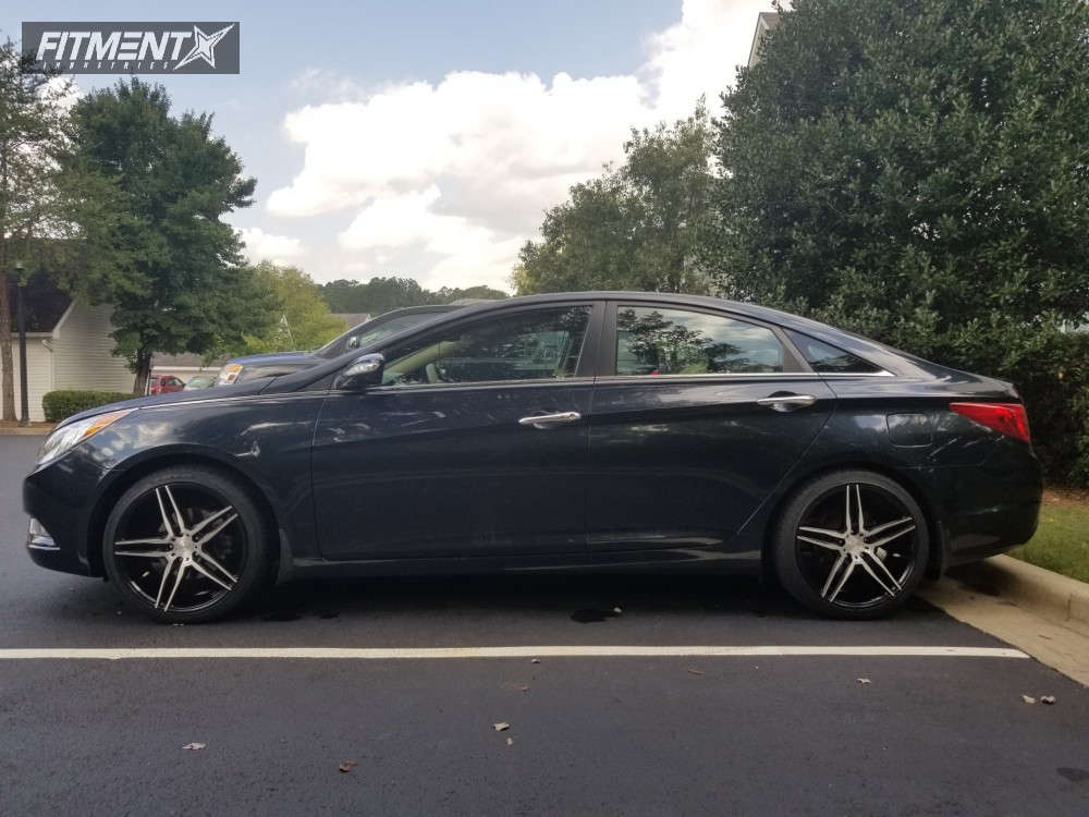 2013 Hyundai Sonata Limited with 19x8.5 Niche Turin and Toyo Tires ...