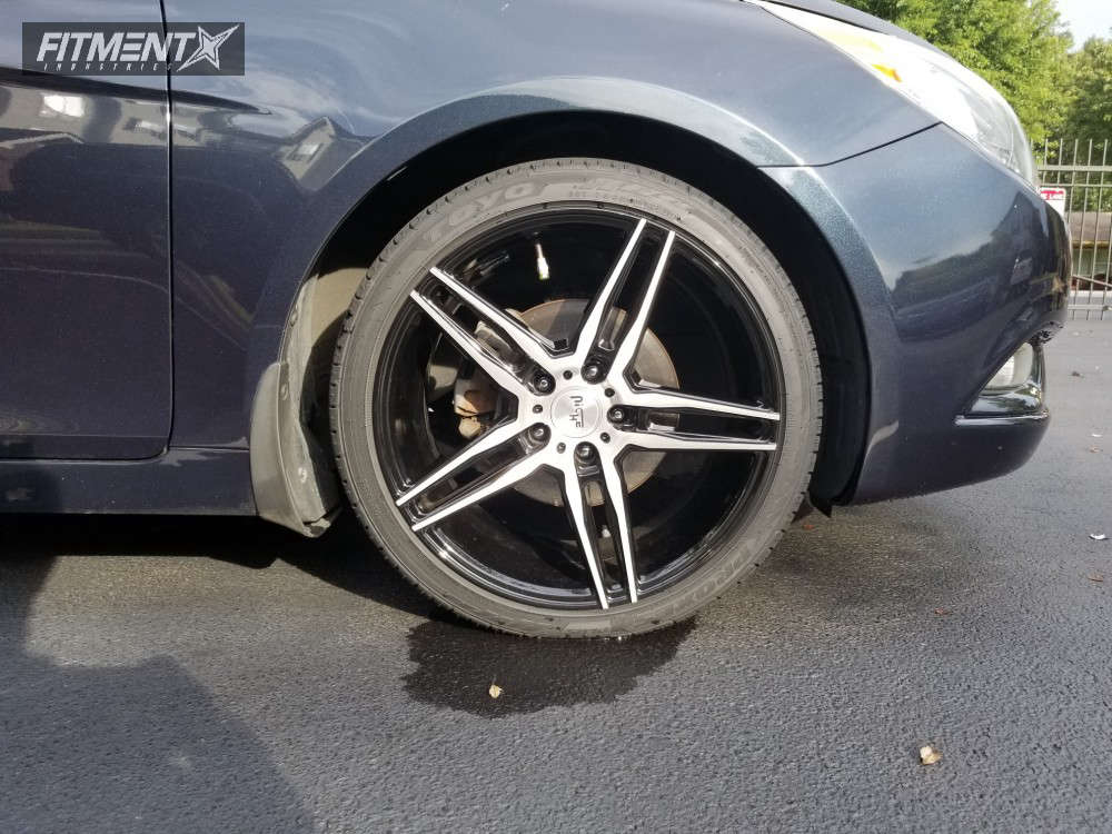 2013 Hyundai Sonata Limited with 19x8.5 Niche Turin and Toyo Tires ...