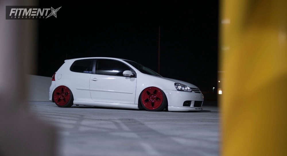 2008 Volkswagen Rabbit S with 19x8.5 Fifteen52 R43 and Achilles 235x35 ...