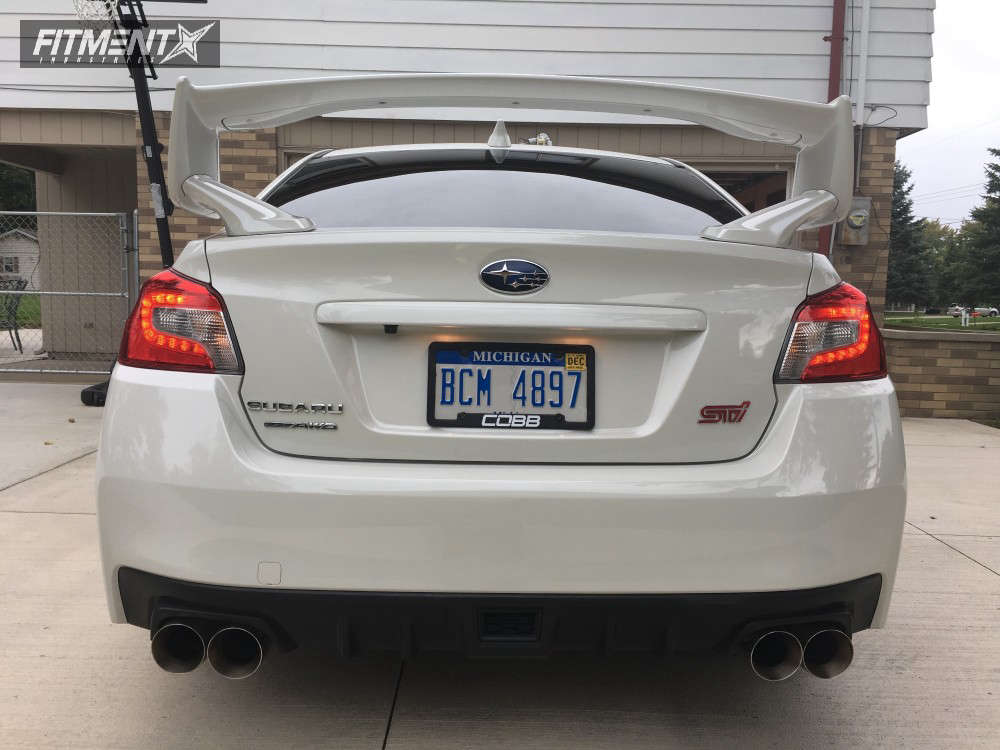 2018 Subaru WRX STI Base with 19x8.5 Advanti Racing Hydra and Yokohama ...