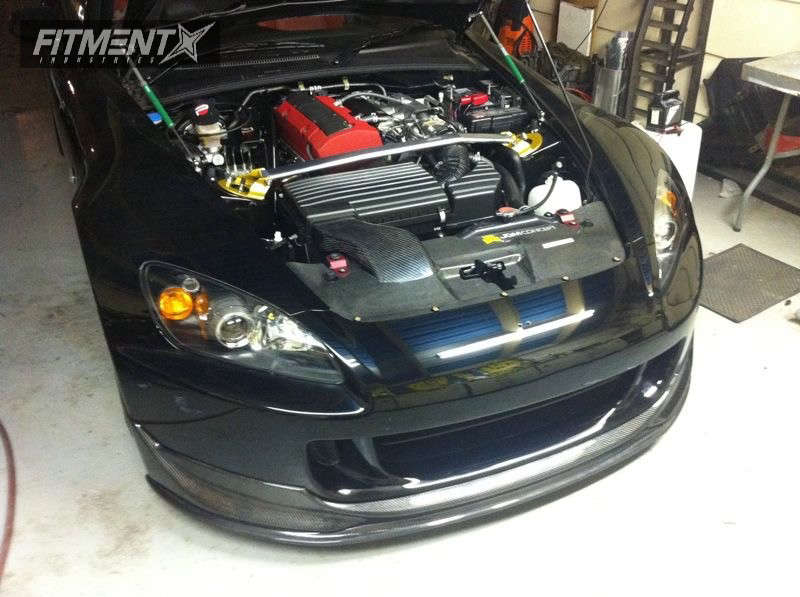 2007 Honda S2000 2dr Convertible (2.2L 4cyl 6M) with 17x9 Volk Ce28n ...