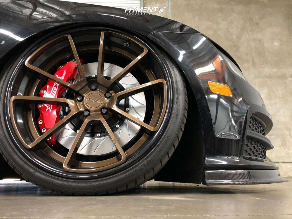 2013 Audi A7 Quattro Base with 21x10.5 Rotiform Spf and Hankook 275x30 ...