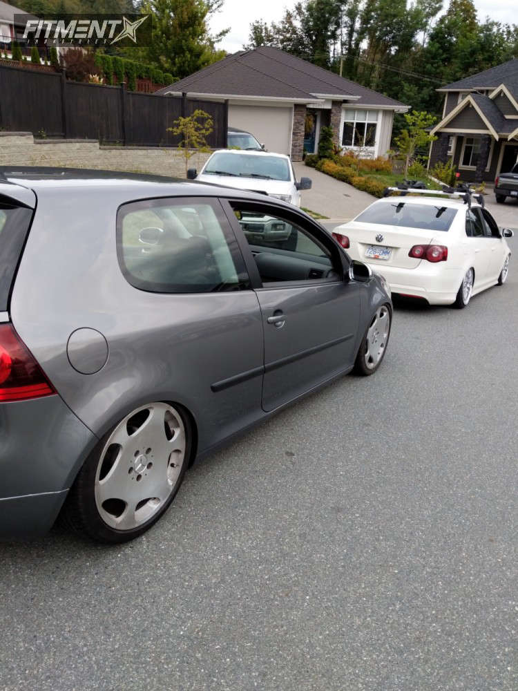 2007 Volkswagen Rabbit 2.5 with 18x8.5 OEM Wheels Seggin and Michelin ...
