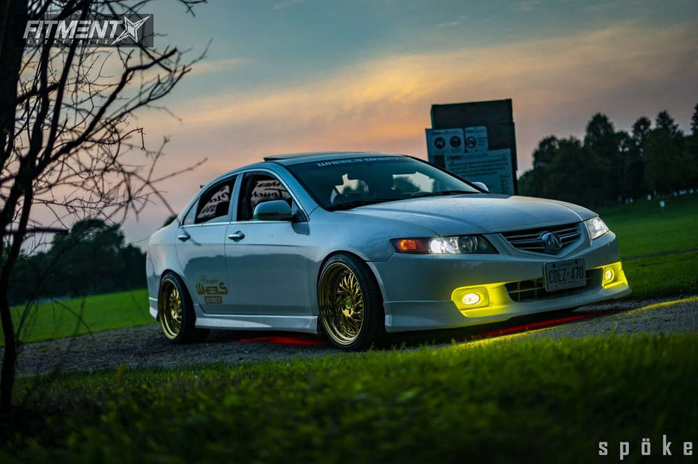 2004 Acura TSX Base with 18x9.5 Aodhan Ds03 and Durun 245x35 on ...