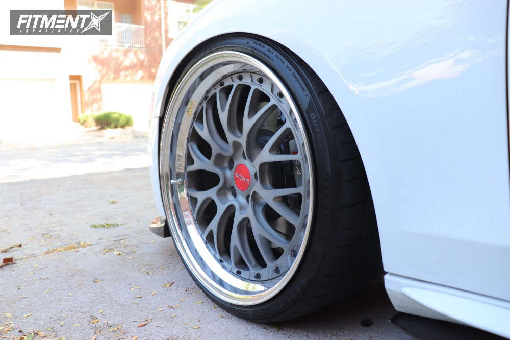 2011 Audi S4 Base with 20x10 Rotiform Lsr and Sumitomo 255x30 on ...