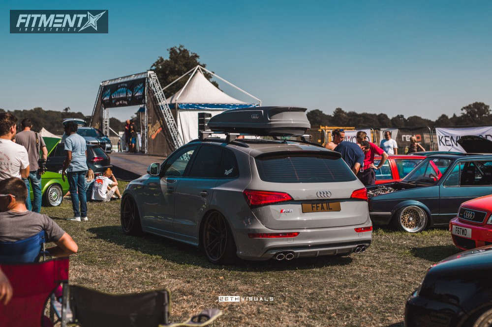 2014 Audi SQ5 Technik with 21x10.5 Rotiform SFO and Dunlop 275x30 on ...