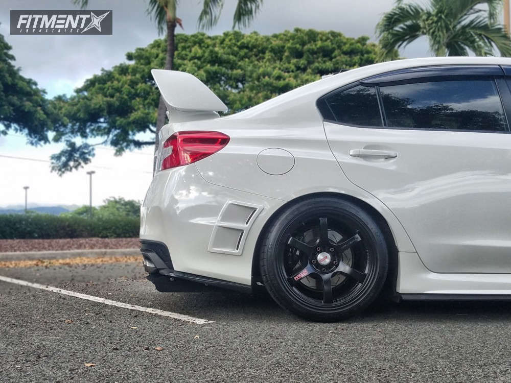 2015 Subaru WRX STI Limited with 18x9.5 Gram Lights 57DR and Michelin ...