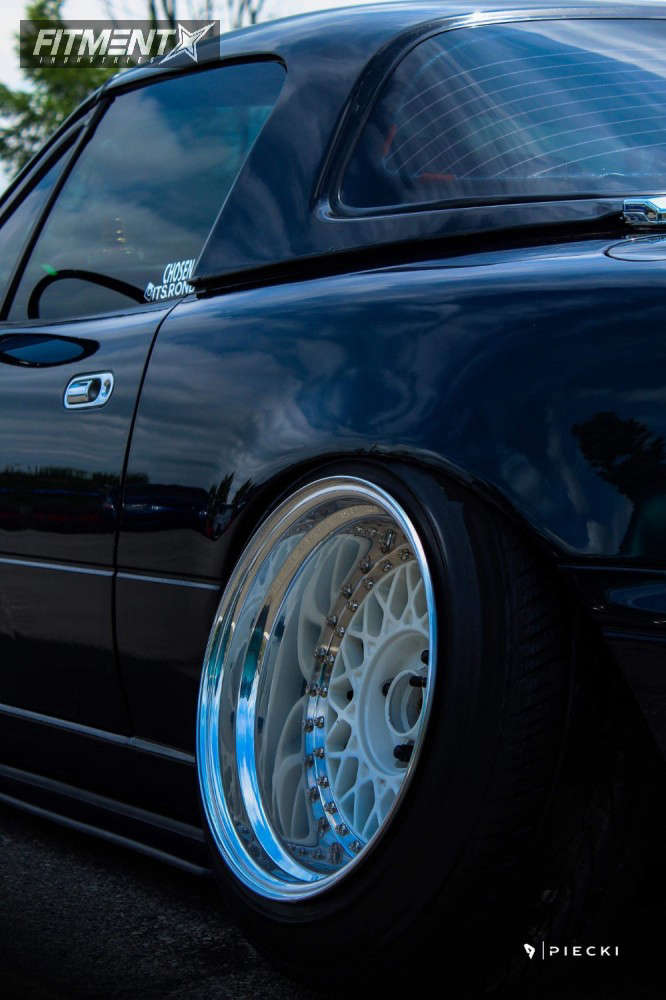 1996 Mazda MX-5 Miata Base with 15x9.5 BBS Rm and Nankang 185x45 on ...