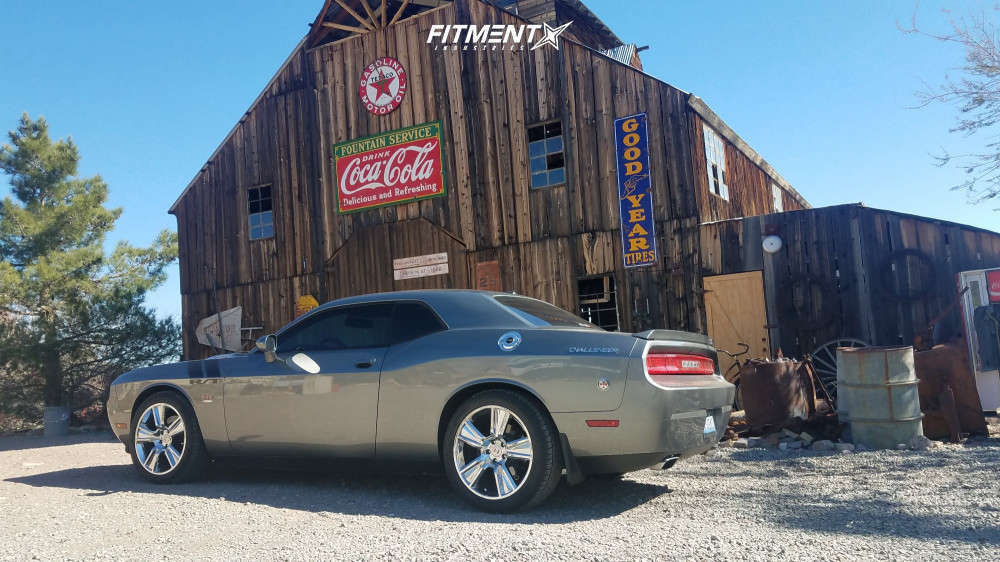 2012 Dodge Challenger R/T with 20x9 Vision Stunner and Continental ...