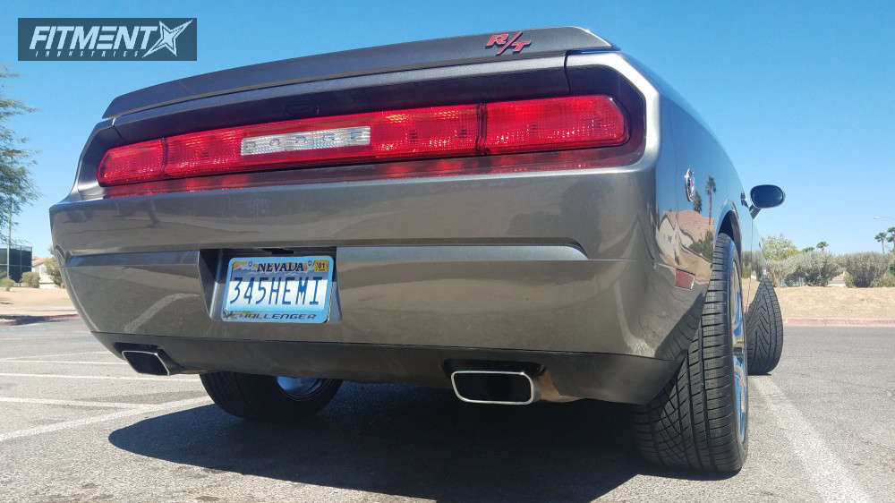 2012 Dodge Challenger R/T with 20x9 Vision Stunner and Continental ...