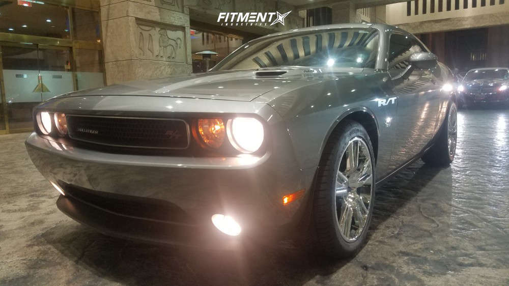 2012 Dodge Challenger R/T with 20x9 Vision Stunner and Continental ...