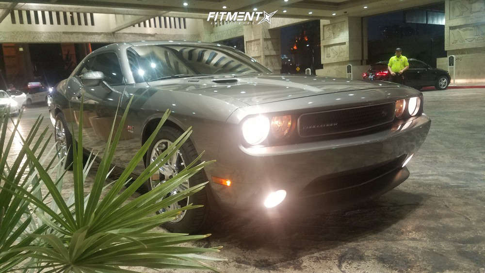 2012 Dodge Challenger R/T with 20x9 Vision Stunner and Continental ...