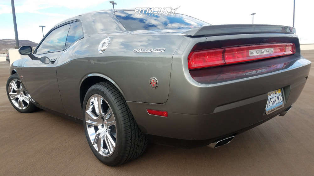 2012 Dodge Challenger R/T with 20x9 Vision Stunner and Continental ...