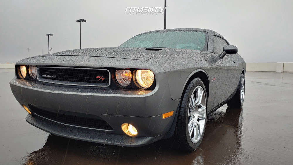 2012 Dodge Challenger R/T with 20x9 Vision Stunner and Continental ...