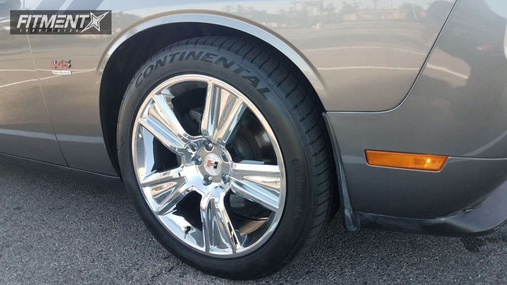 2012 Dodge Challenger R/T with 20x9 Vision Stunner and Continental ...