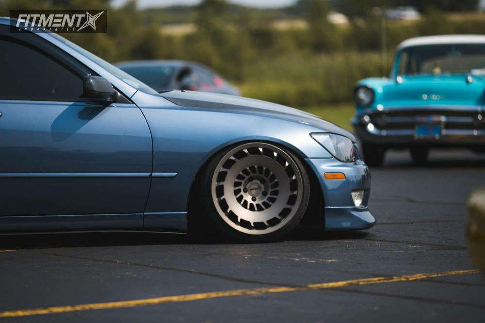 2005 Lexus IS300 Sportcross with 18x9.5 Rotiform Ccv and Nitto 215x35 on Air Suspension | 470766 ...