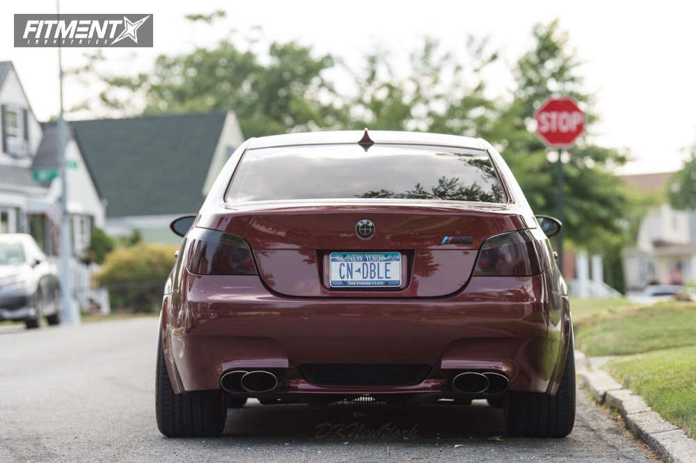 2007 BMW M5 Base with 19x10.5 Work Meister L13p and Toyo Tires 245x40 ...