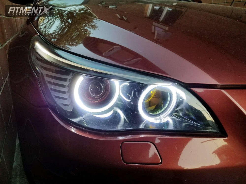 2007 BMW M5 Base with 19x10.5 Work Meister L13p and Toyo Tires 245x40 ...