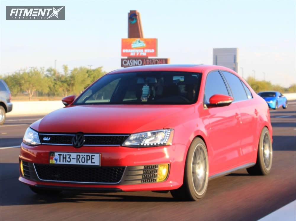 2014 Volkswagen Jetta GLI with 18x8.5 TSW Nurburgring and Antares ...