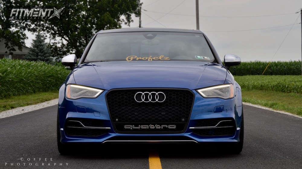 2015 Audi S3 Technik with 19x8.5 Niche Essen and Nitto 235x35 on ...