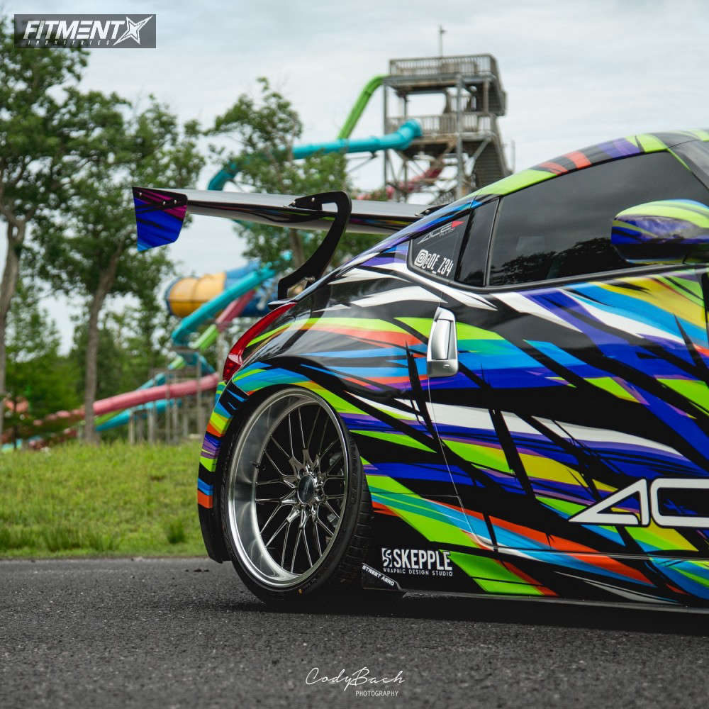 2011 Nissan 370Z Touring with 20x9 Ace Wheels AFF04 and Falken 255x35 ...