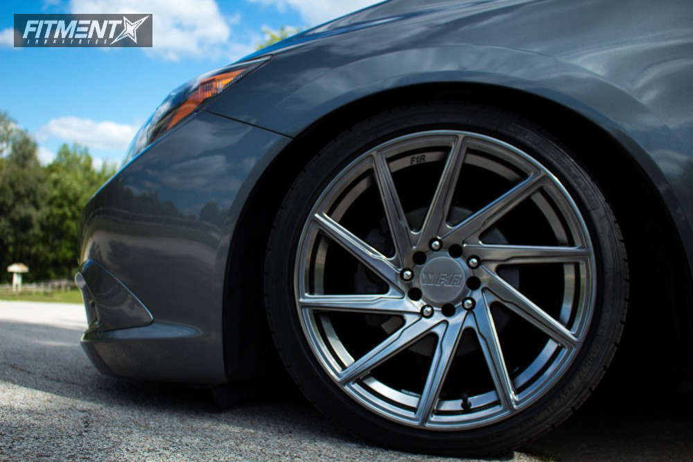 2012 Honda Civic EX with 17x8.5 F1R F29 and Milestar 205x45 on ...