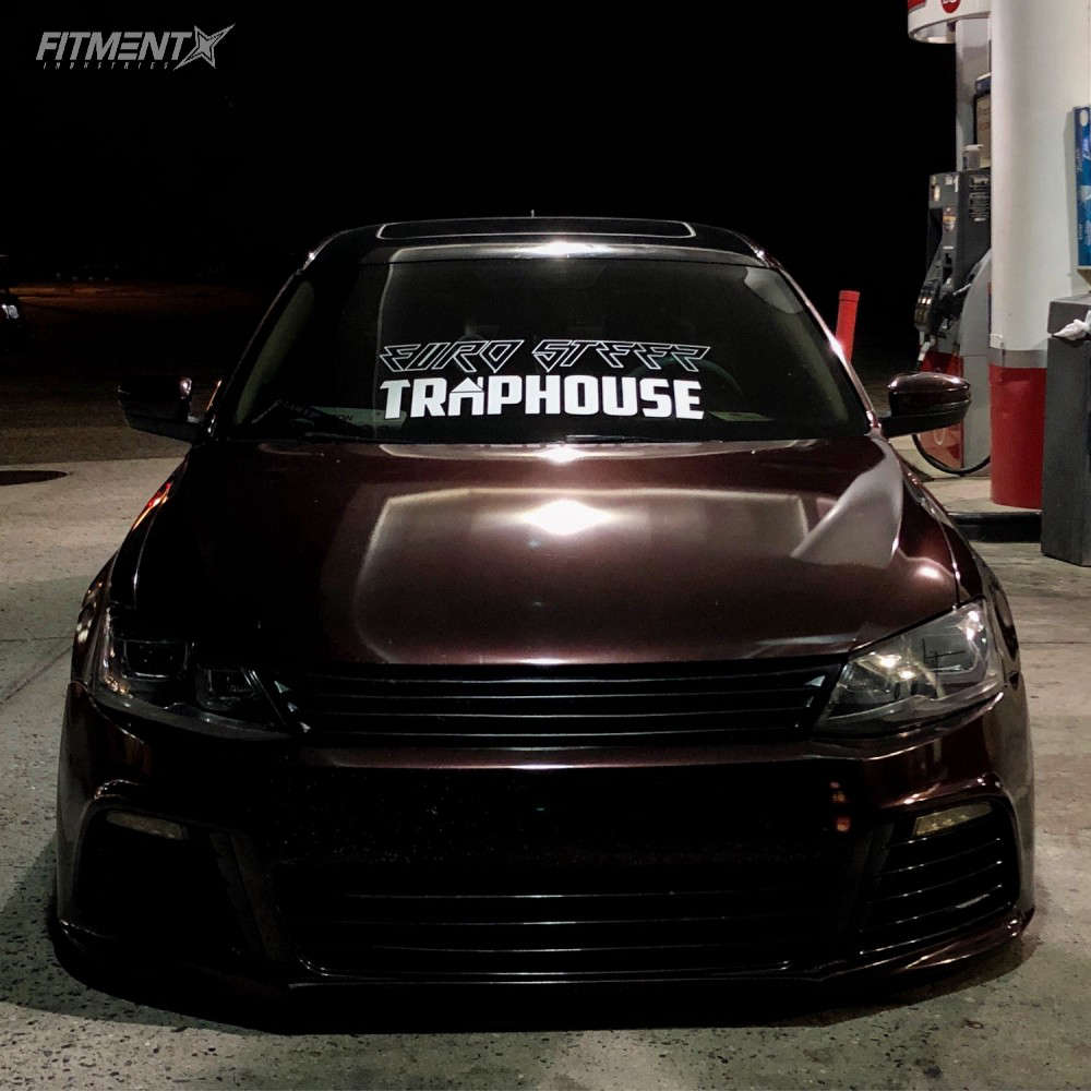 2011 Volkswagen Jetta TDI with 18x9 VSP Type 1 and Nankang 205x40 on ...