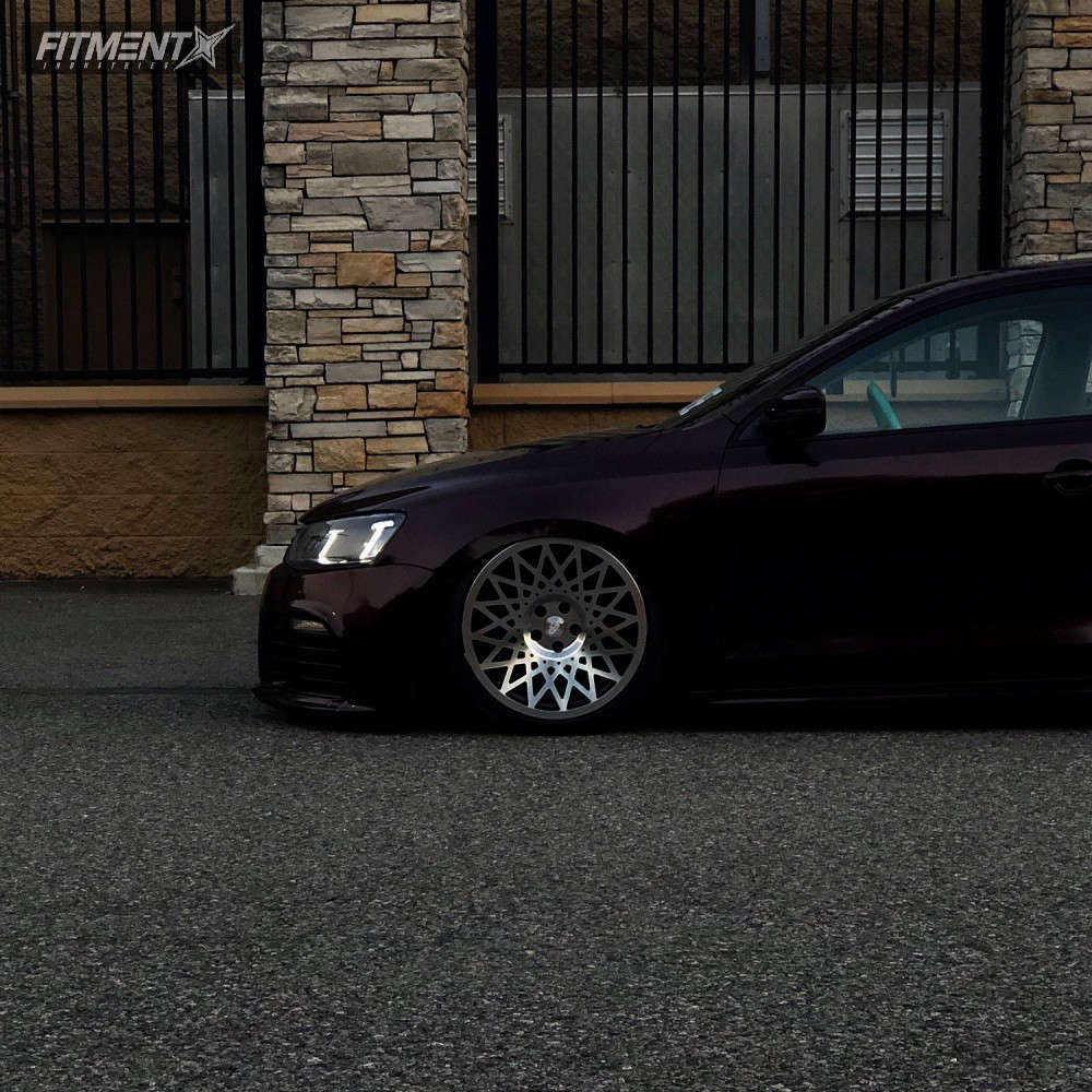 2011 Volkswagen Jetta TDI with 18x9 VSP Type 1 and Nankang 205x40 on ...