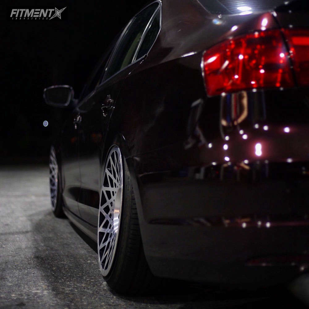 2011 Volkswagen Jetta TDI with 18x9 VSP Type 1 and Nankang 205x40 on ...