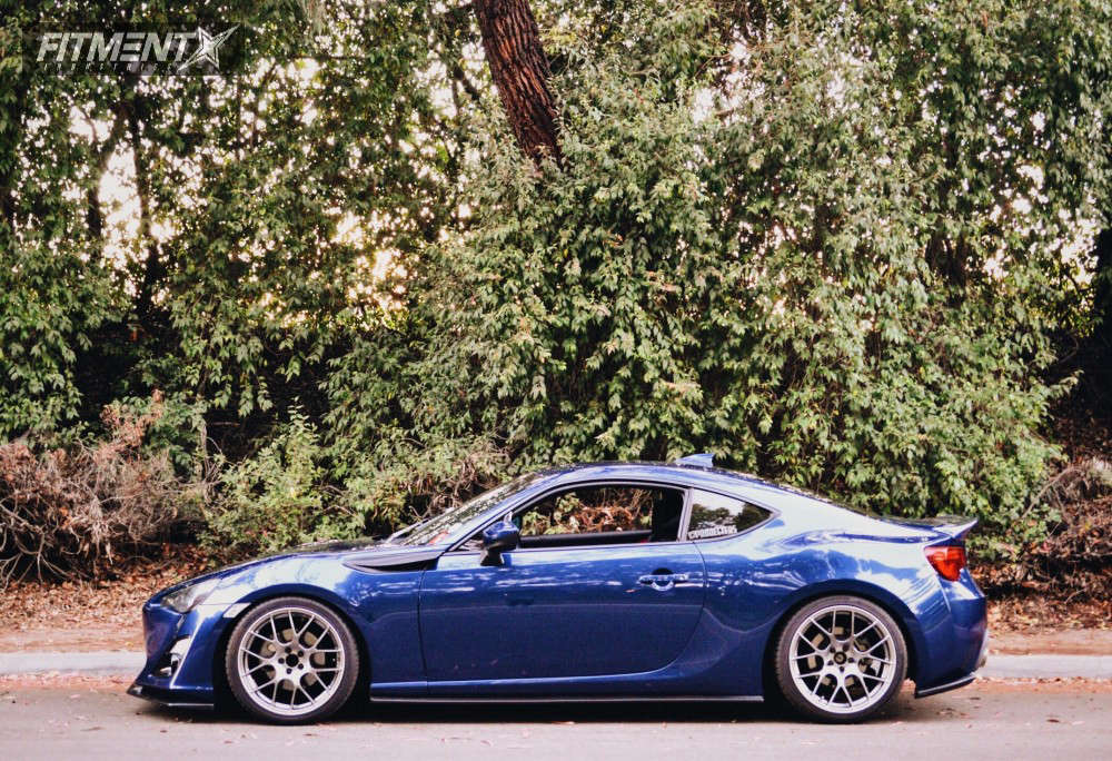 2014 Scion FR-S Base with 18x8.5 Enkei Raijin and Hankook 245x35 on ...