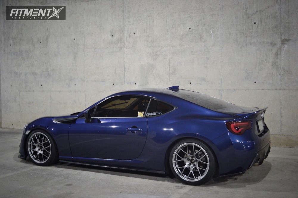 2014 Scion FR-S Base with 18x8.5 Enkei Raijin and Hankook 245x35 on ...