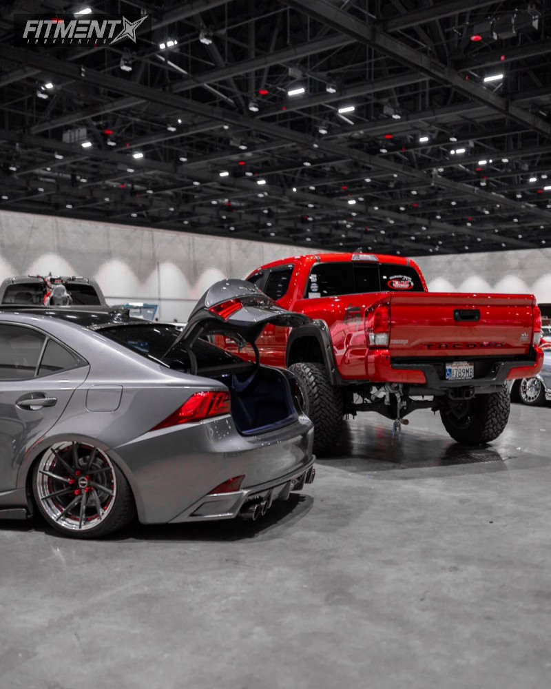 2014 Lexus IS250 F Sport with 19x9 RSV Forged FF10D and Hankook 225x35 ...