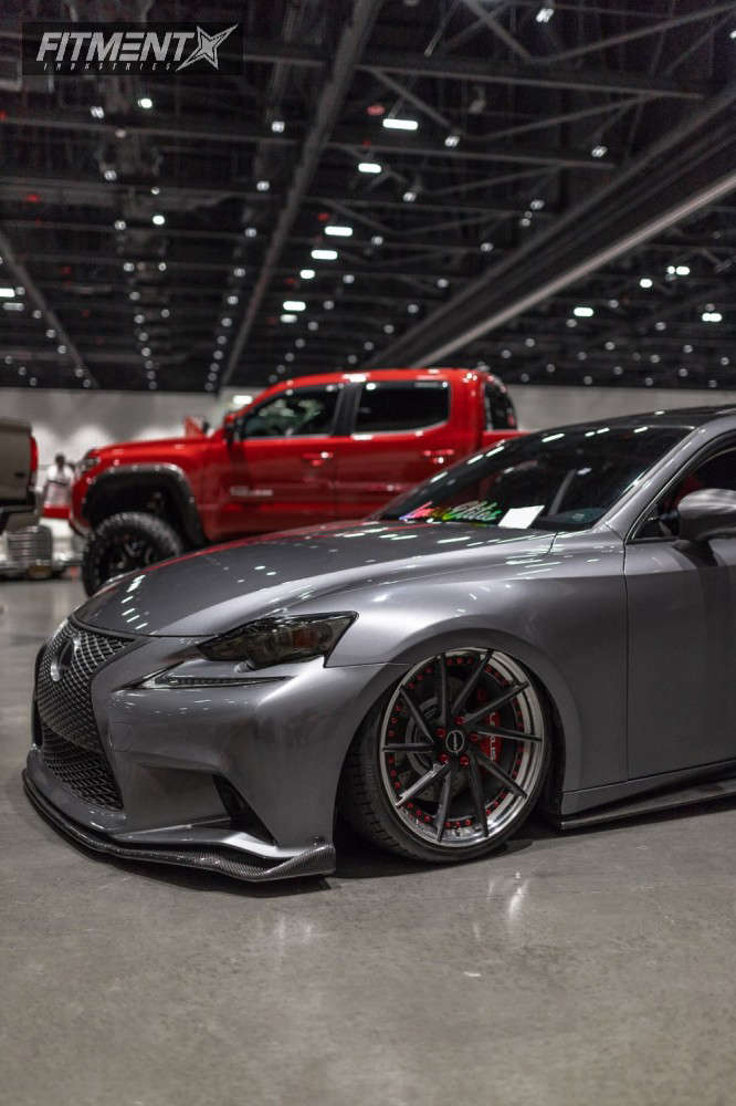 2014 Lexus IS250 F Sport with 19x9 RSV Forged FF10D and Hankook 225x35 ...