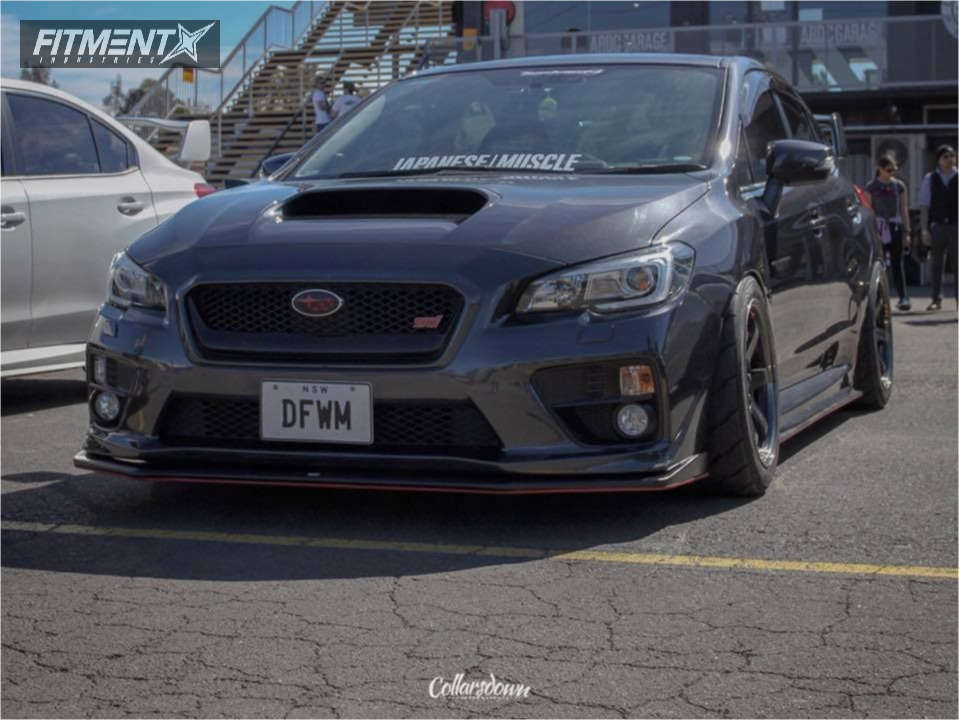2015 Subaru WRX STI Limited with 17x9.5 Volk Te37sl and Toyo Tires ...