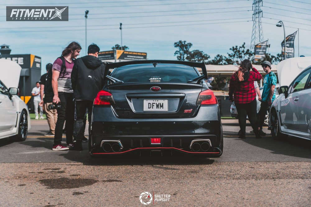 2015 Subaru WRX STI Limited with 17x9.5 Volk Te37sl and Toyo Tires ...