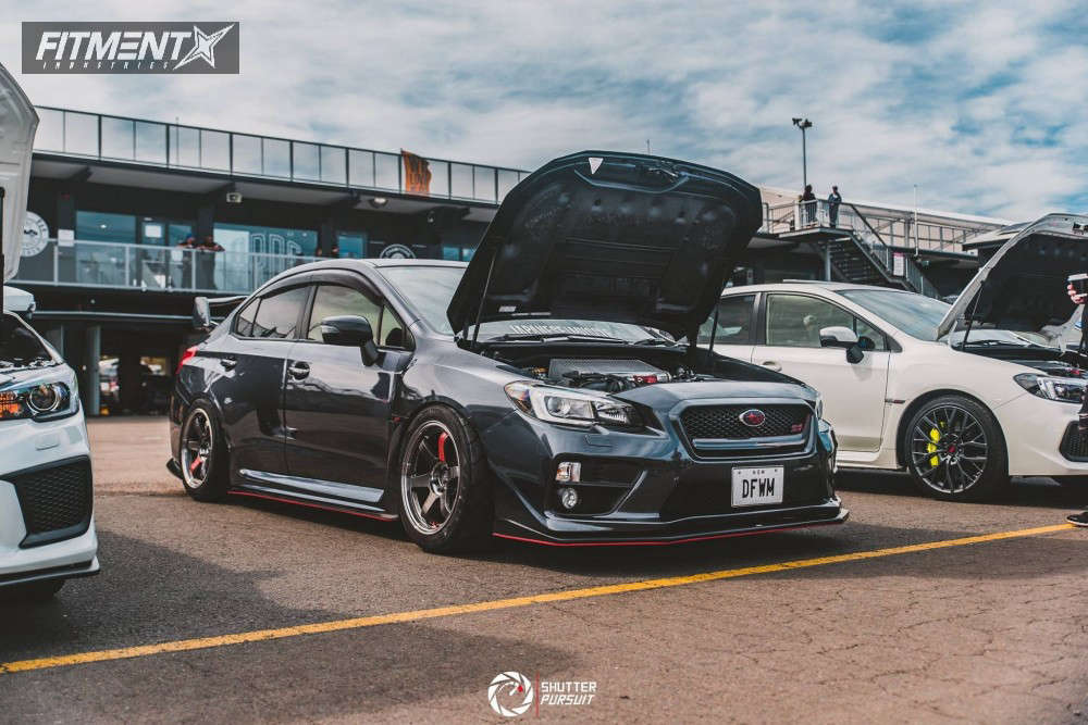 2015 Subaru WRX STI Limited with 17x9.5 Volk Te37sl and Toyo Tires ...