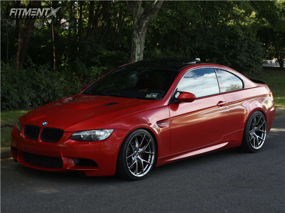 2008 BMW M3 Base with 19x9.5 ESR Rf2 and Nankang 255x30 on Coilovers ...