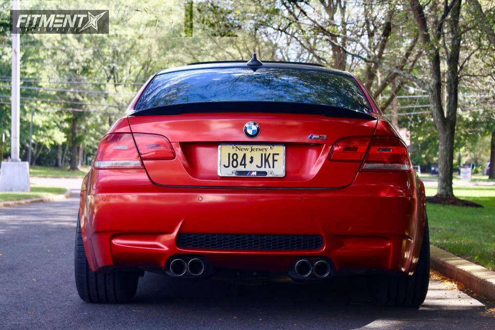 2008 BMW M3 Base with 19x9.5 ESR Rf2 and Nankang 255x30 on Coilovers ...