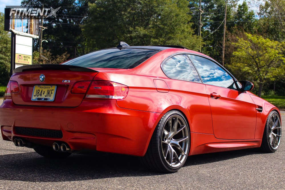 2008 BMW M3 Base with 19x9.5 ESR Rf2 and Nankang 255x30 on Coilovers ...