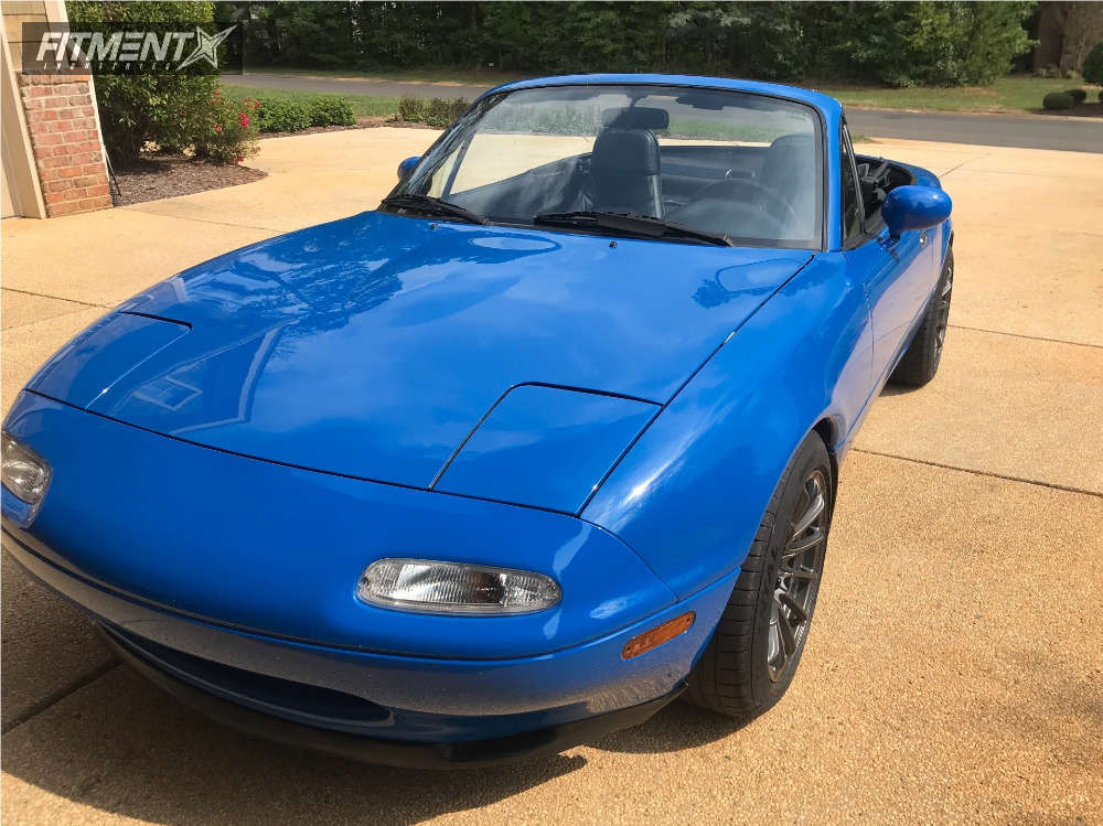 1990 Mazda Miata Base with 15x8 Konig Dial In and Continental 205x50 on ...