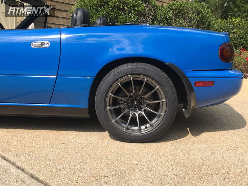 1990 Mazda Miata Base with 15x8 Konig Dial In and Continental 205x50 on ...