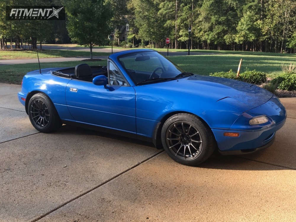 1990 Mazda Miata Base with 15x8 Konig Dial In and Continental 205x50 on ...