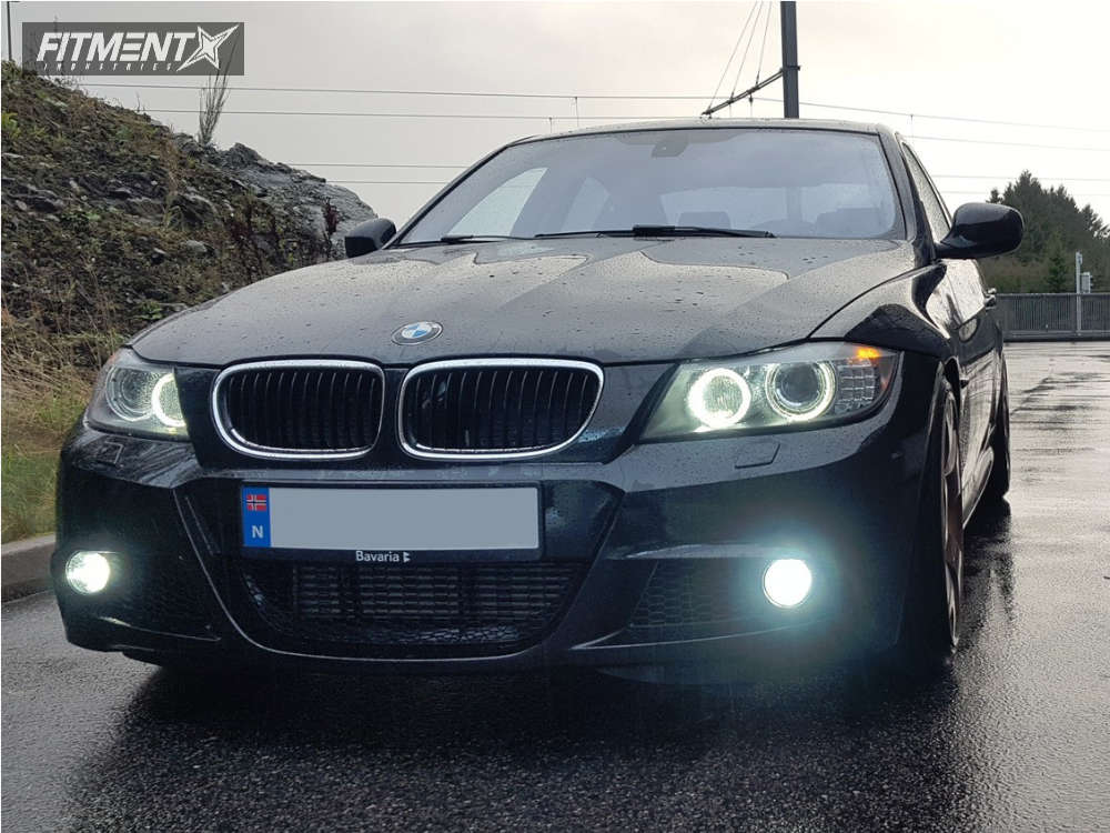 2010 BMW 3 Series Base with 19x9 OEM Wheels Style 63 and Landsail ...