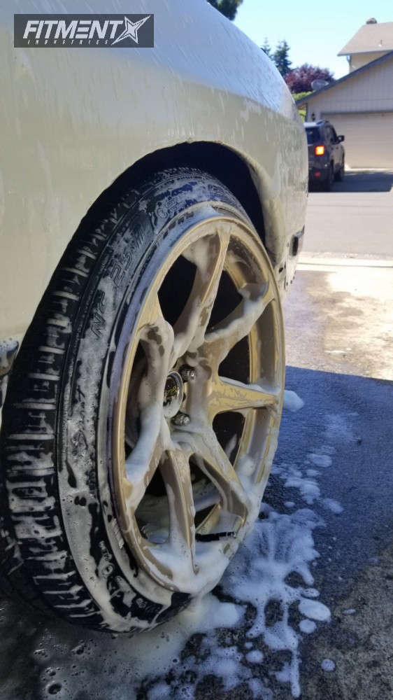 1986 Mazda RX-7 Turbo with 17x9.5 MB Wheels Battles and Nankang 215x40 ...