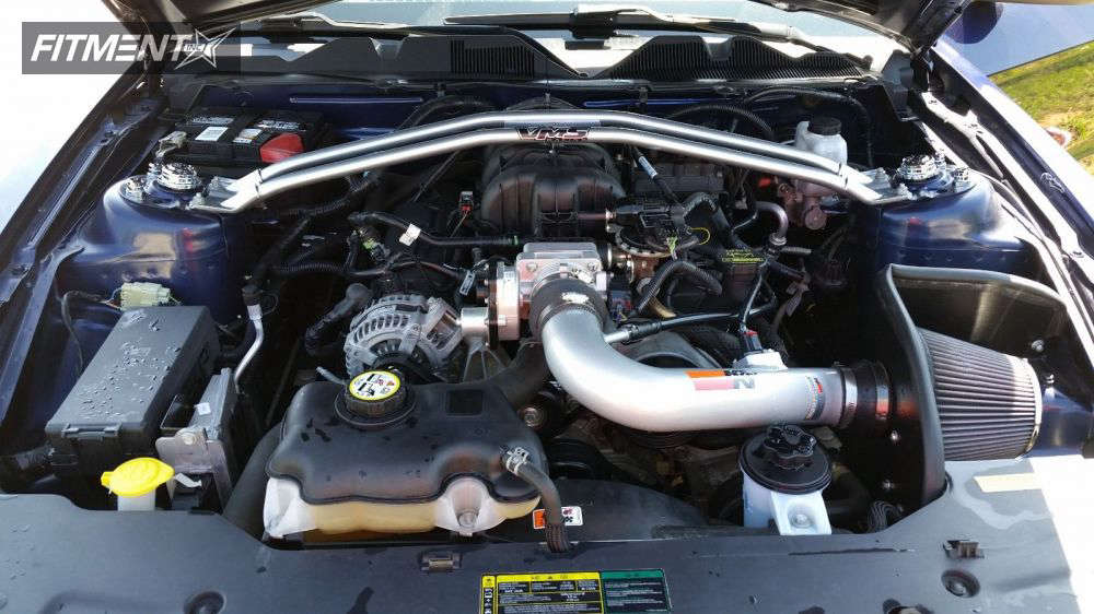 2010 Ford Mustang Base with 20x8.5 Vision Legend 5 and Nitto 245x30 on ...