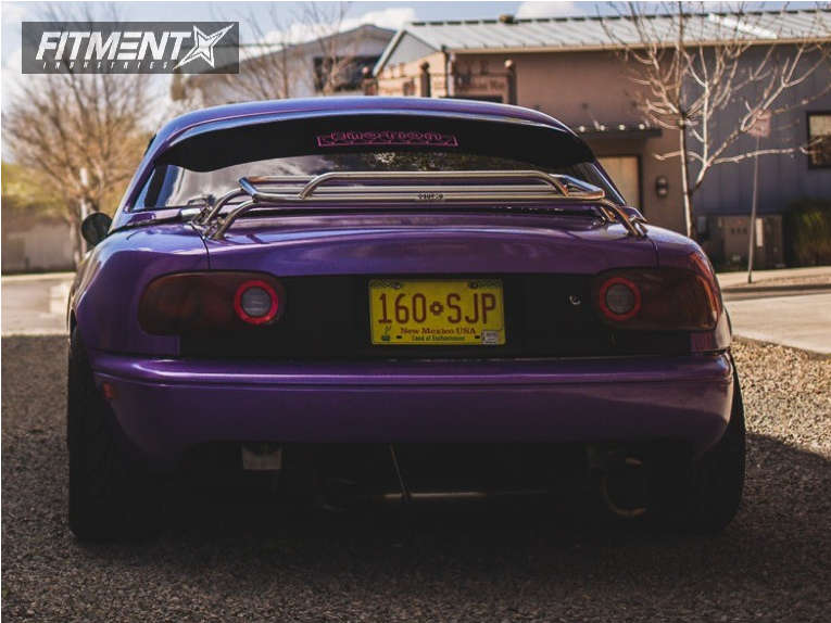 1991 Mazda MX-5 Miata Base with 15x8 Cosmis Racing XT-206R and Federal ...