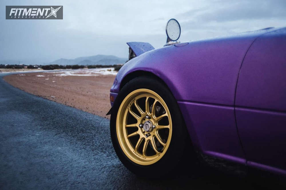 1991 Mazda MX-5 Miata Base with 15x8 Cosmis Racing XT-206R and Federal ...